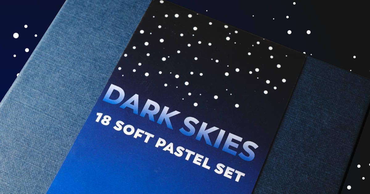 Dark Skies 18 Small Stick Soft Pastel Set - Unison Colour Soft Pastels